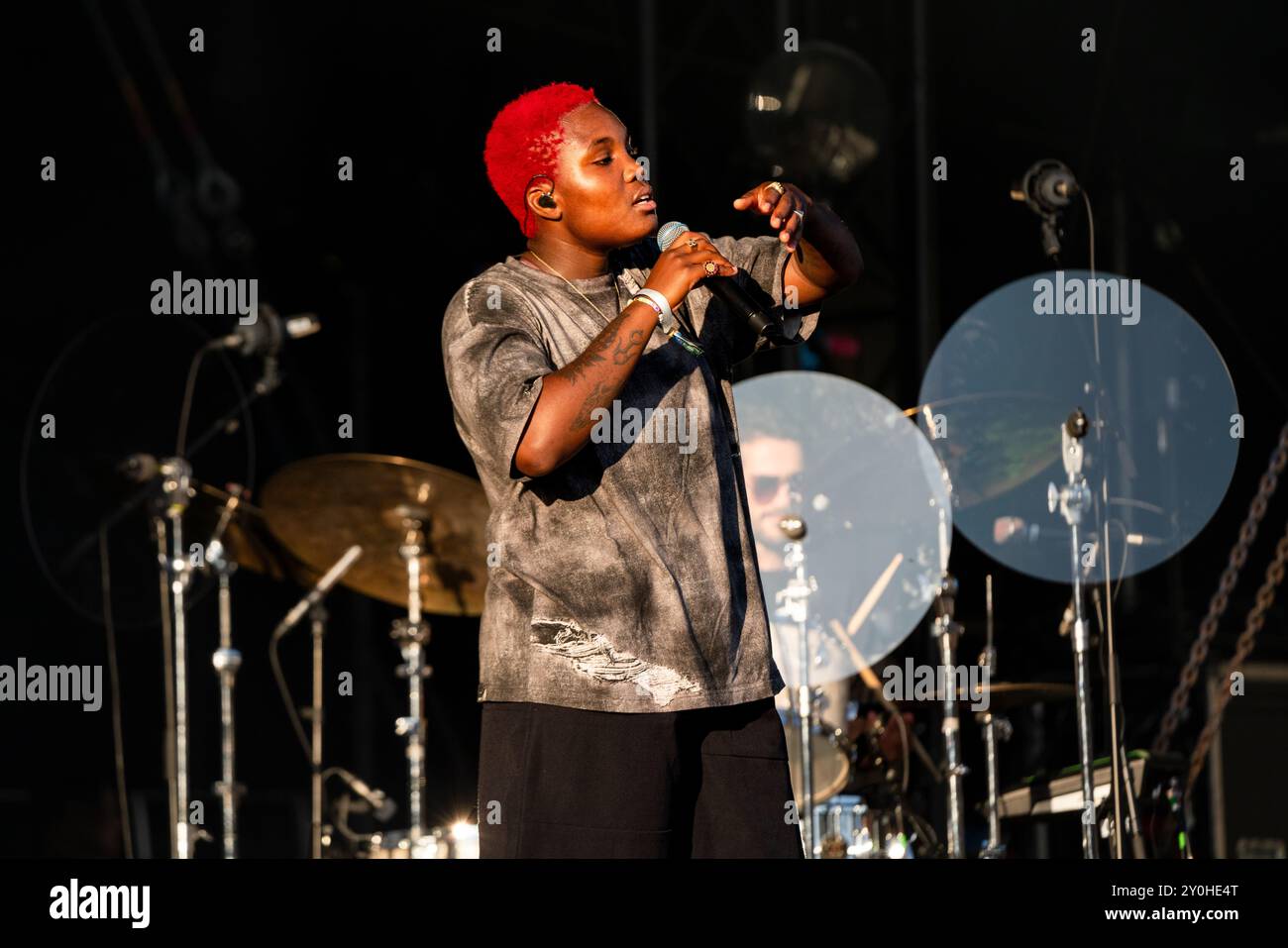 ARLO PARKS, CONCERT, 2024: Pop singer Arlo Parks plays the Mounatin ...