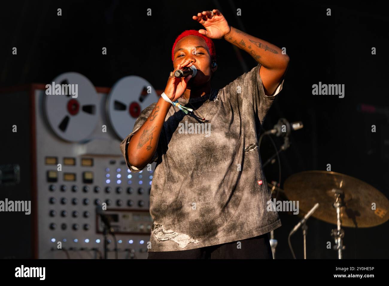 ARLO PARKS, CONCERT, 2024: Pop singer Arlo Parks plays the Mounatin ...