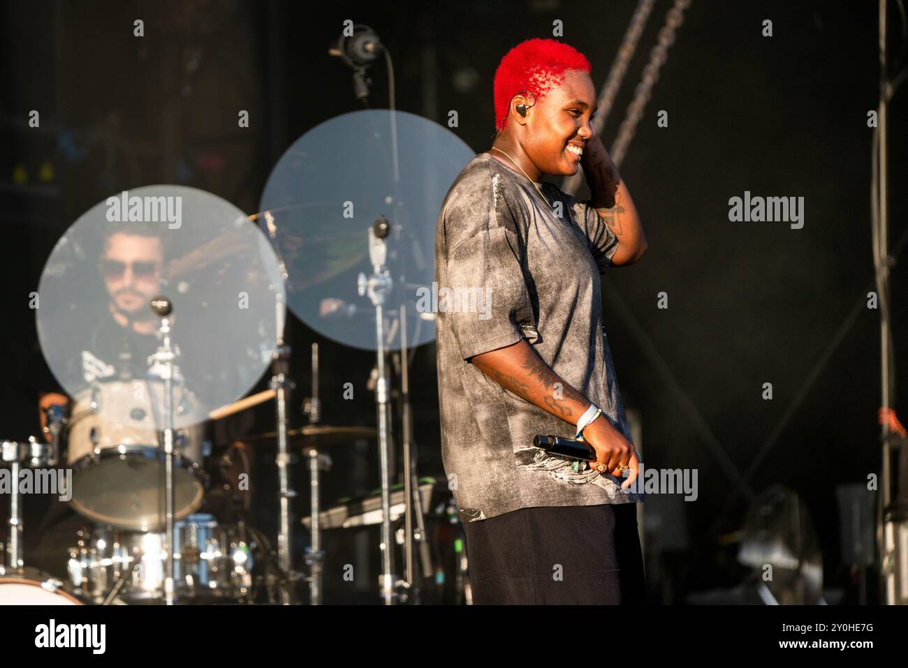 ARLO PARKS, CONCERT, 2024: Pop singer Arlo Parks plays the Mounatin ...