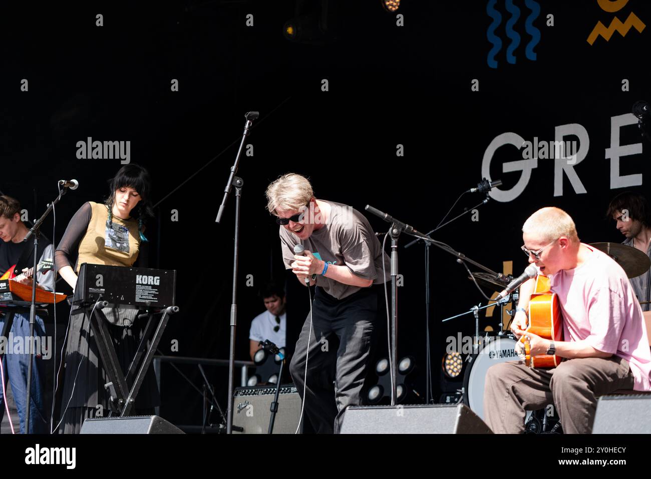 BLUE BENDY, CONCERT, 2024: The band Blue Bendy play the Walled Garden ...
