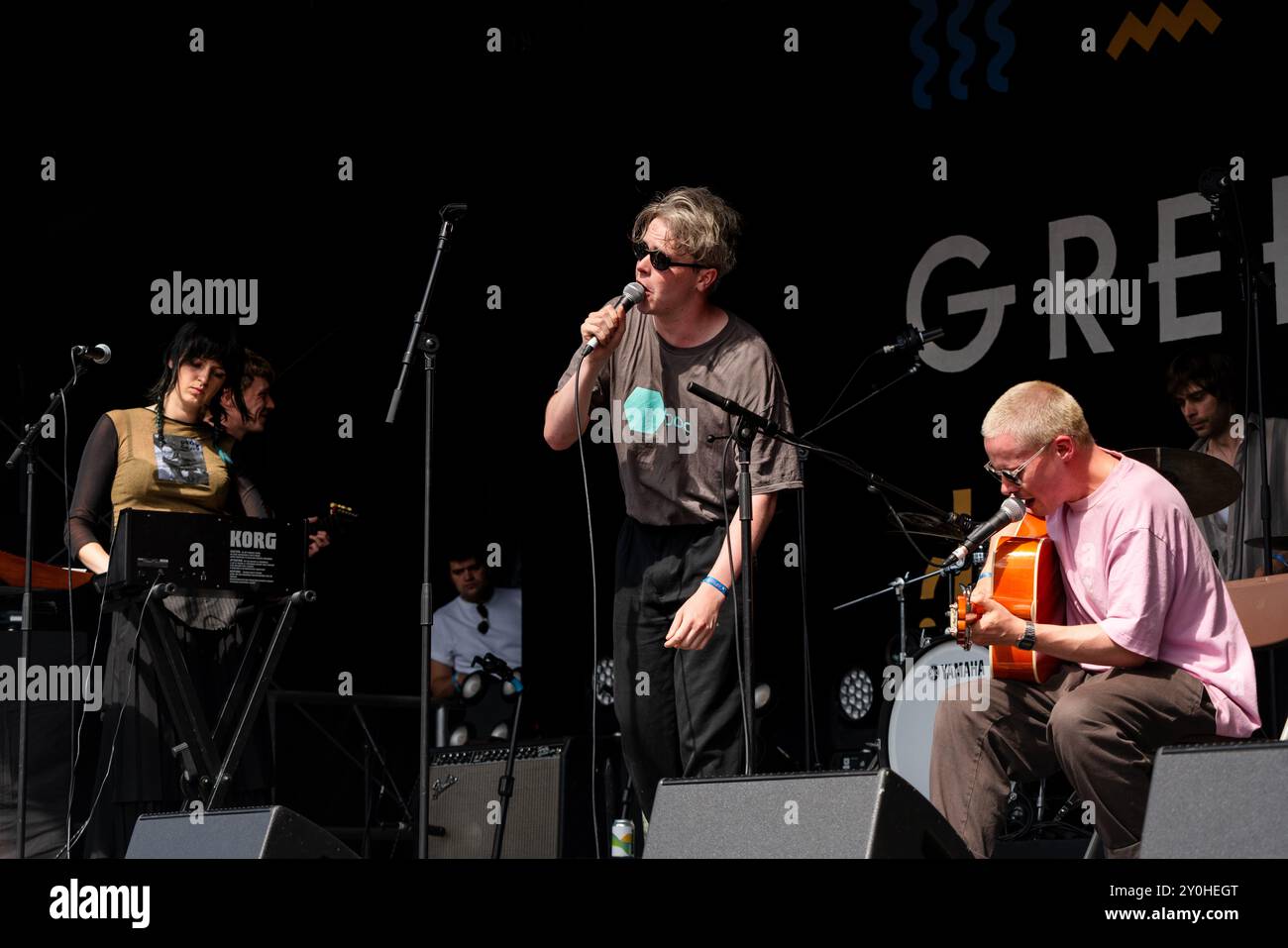 BLUE BENDY, CONCERT, 2024: The band Blue Bendy play the Walled Garden ...