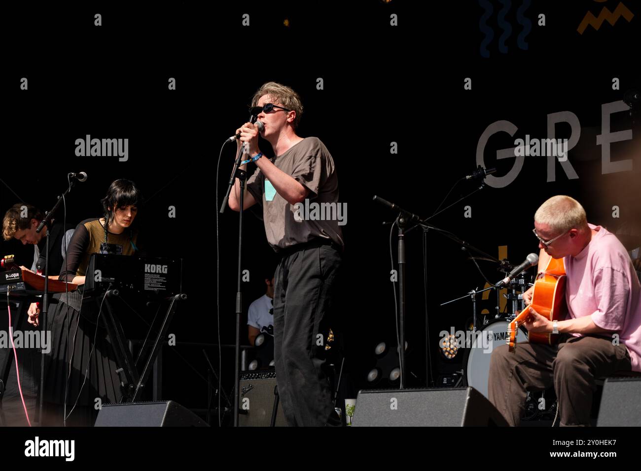 BLUE BENDY, CONCERT, 2024: The band Blue Bendy play the Walled Garden ...