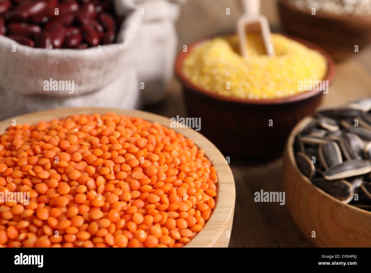 Types of seeds hi-res stock photography and images - Alamy