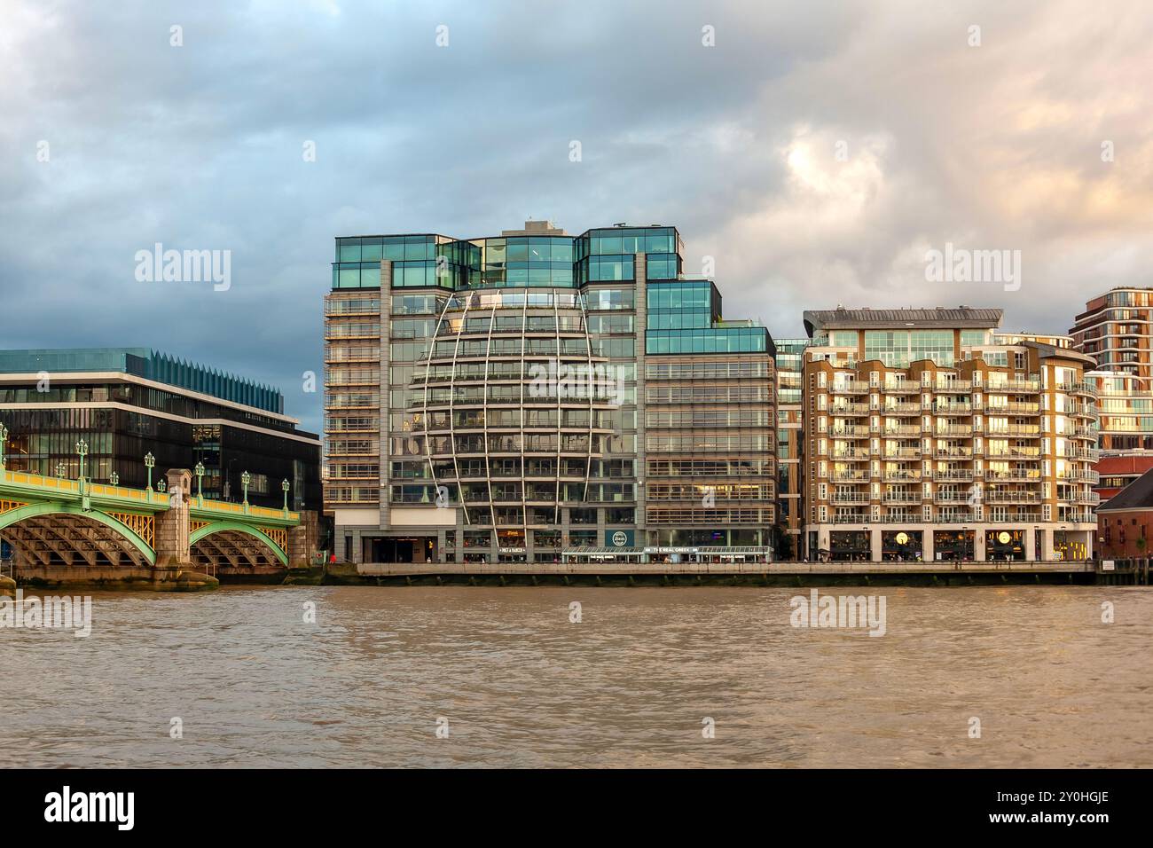 Modern architecture riverside in hi-res stock photography and images ...