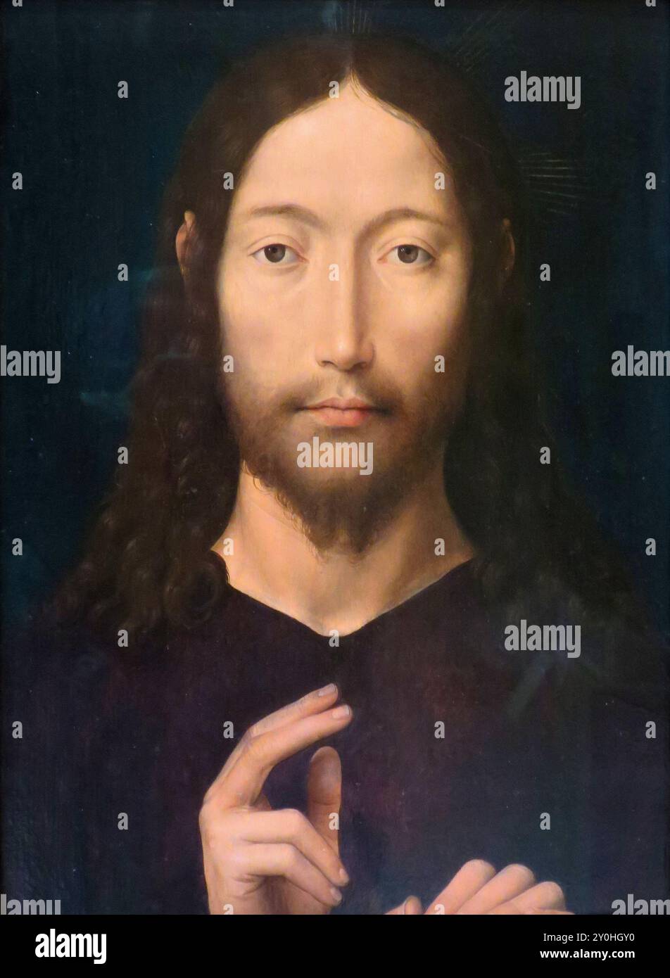 Portrait jesus christ painting hi-res stock photography and images - Alamy