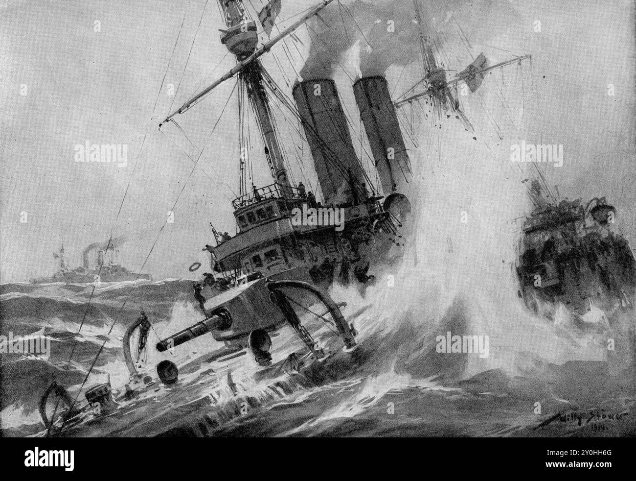 Vintage navy illustration hi-res stock photography and images - Alamy
