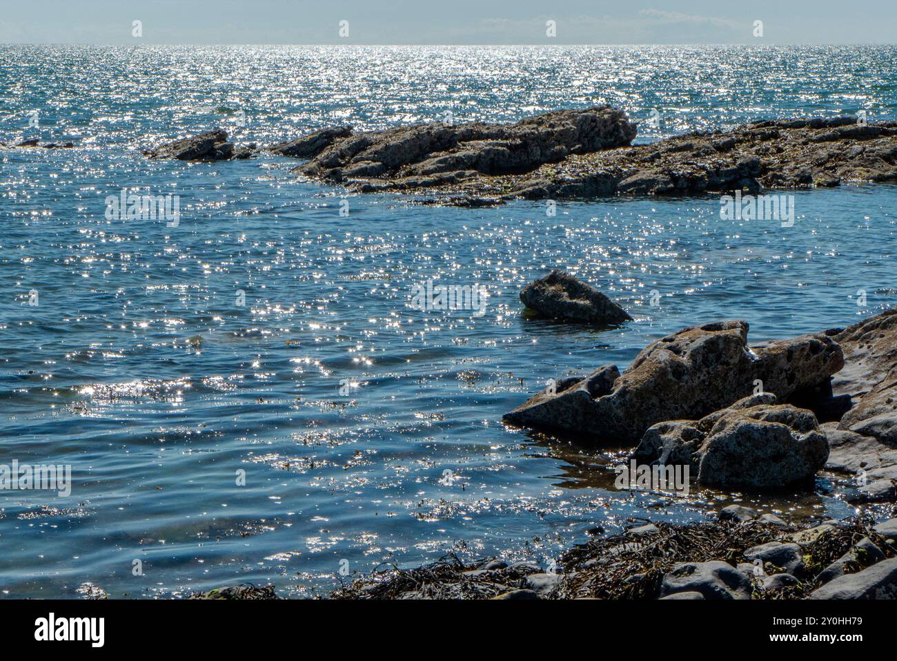 The coastline of the Irish Sea north of Dublin is full of bizarre ...