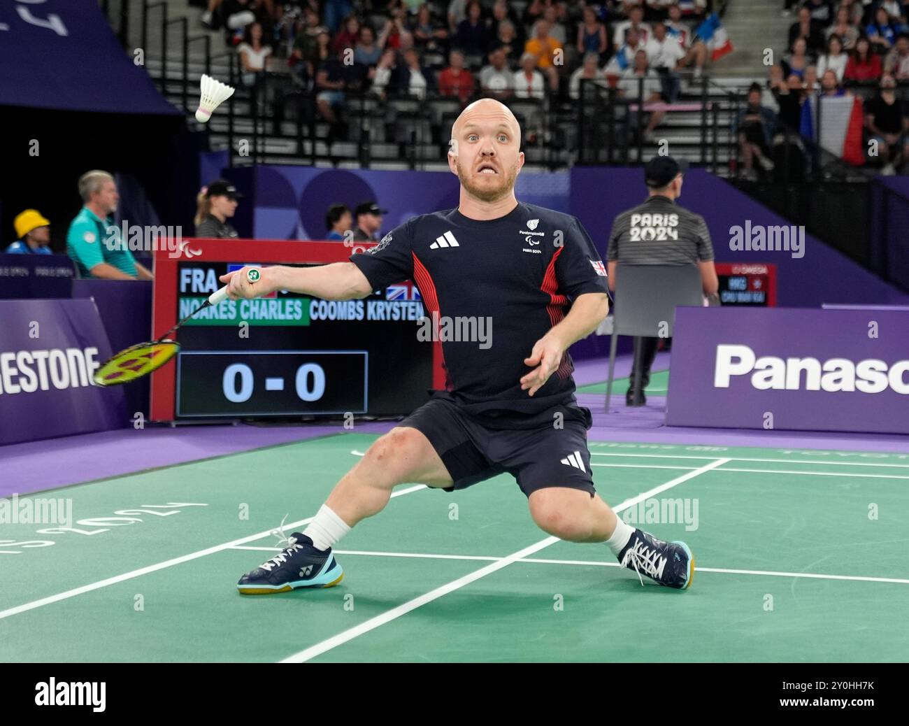 Great Britain's Krysten Coombs during the Men's Singles SH6 Gold Medal ...