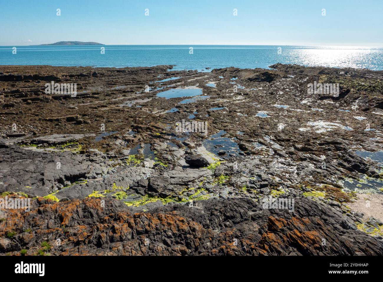 The coastline of the Irish Sea north of Dublin is full of bizarre ...