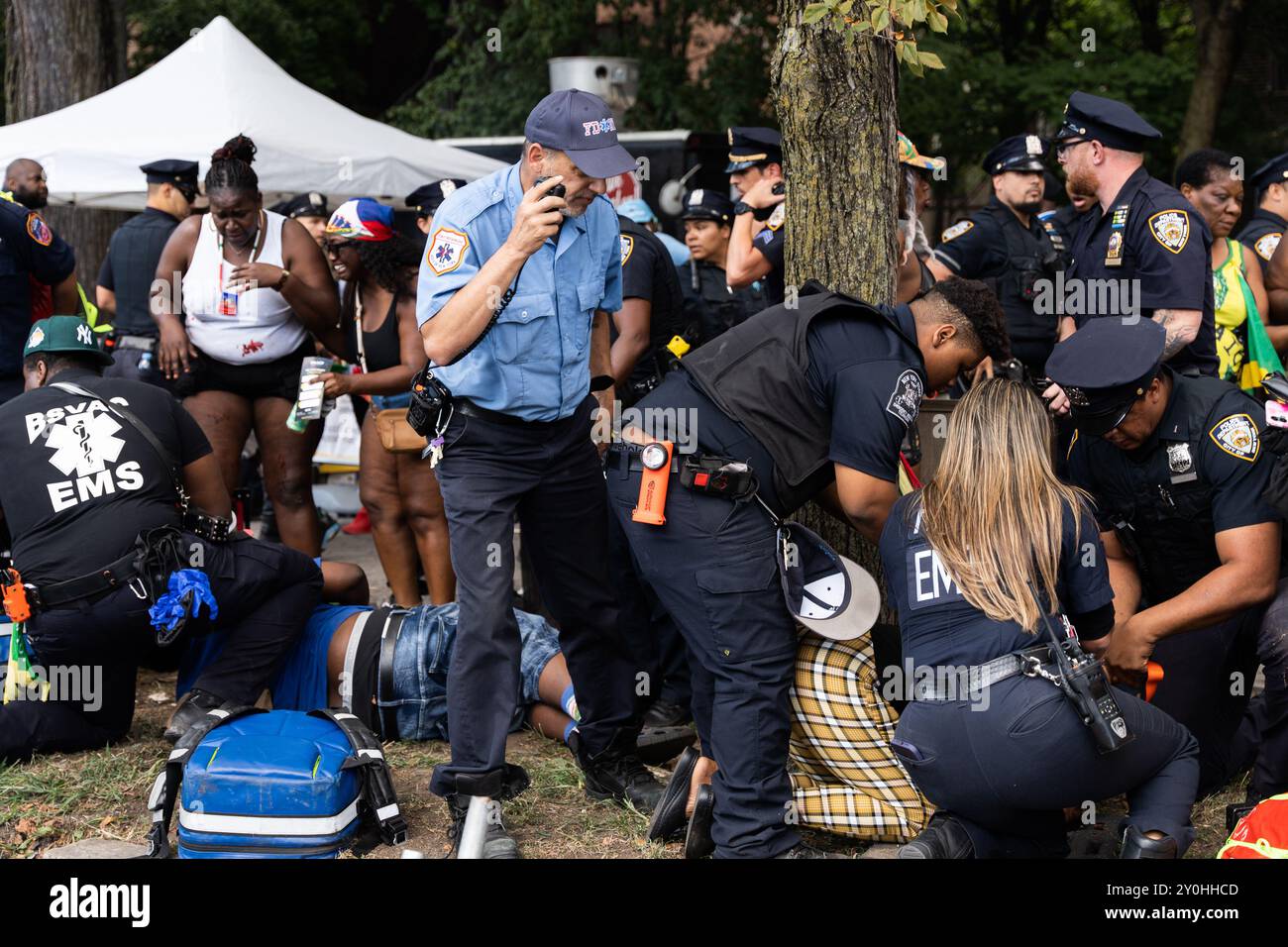 West indian day parade shooting 2024 hi-res stock photography and ...