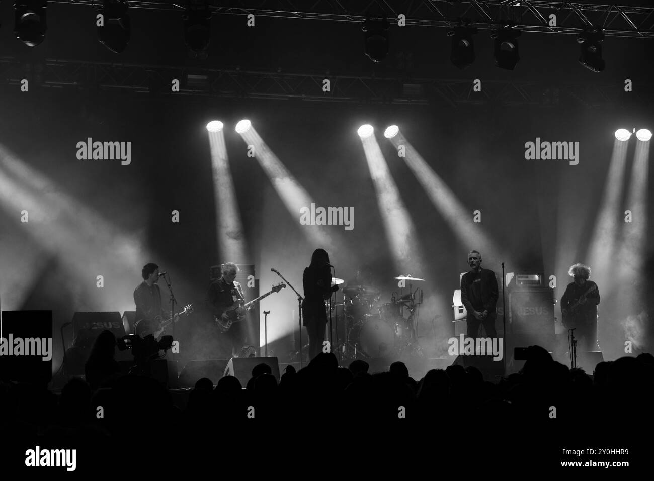 Stage desk Black and White Stock Photos & Images - Alamy