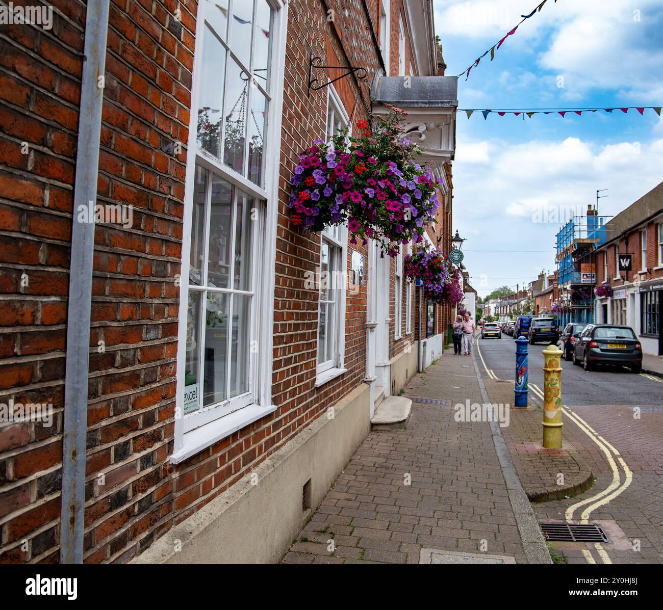 Charming brick exteriors hi-res stock photography and images - Alamy