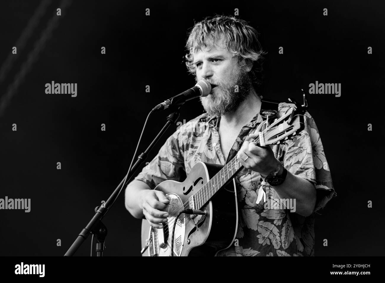 Singer red shirt Black and White Stock Photos & Images - Alamy
