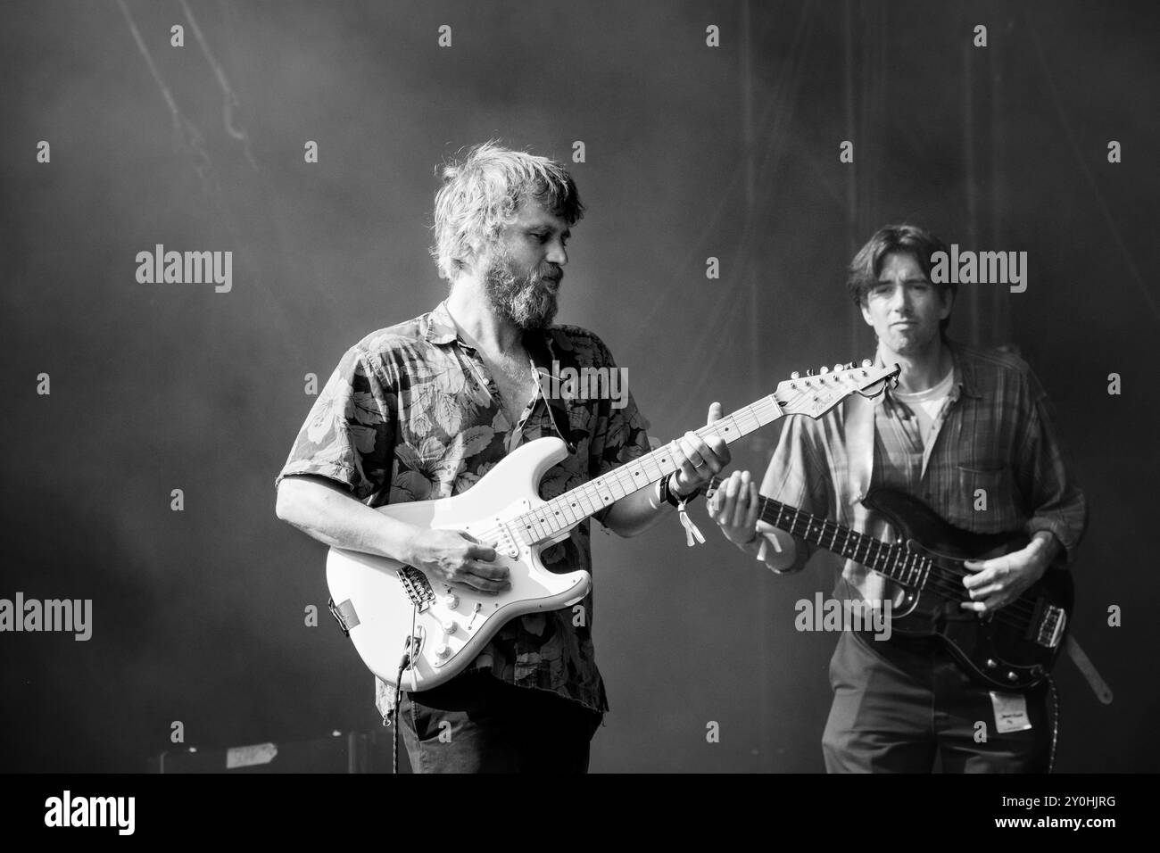 JOHNNY FLYNN, CONCERT, 2024: Actor and singer Johnny Flynn playing a ...