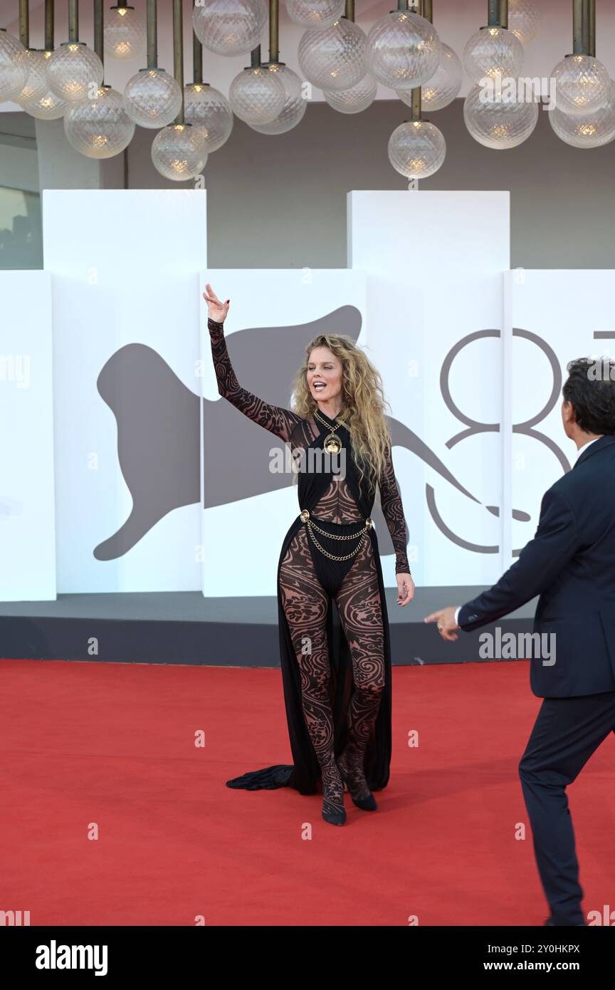 August 31th, Venice Eva Herzigova attends the 81th Venice Film Festival ...