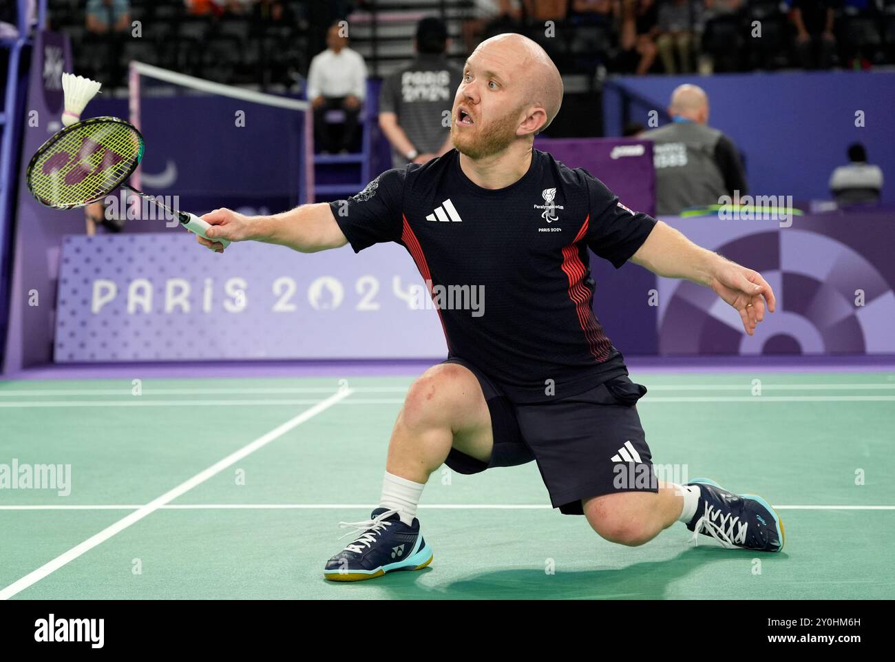 Great Britain's Krysten Coombs during the Men's Singles SH6 Gold Medal ...