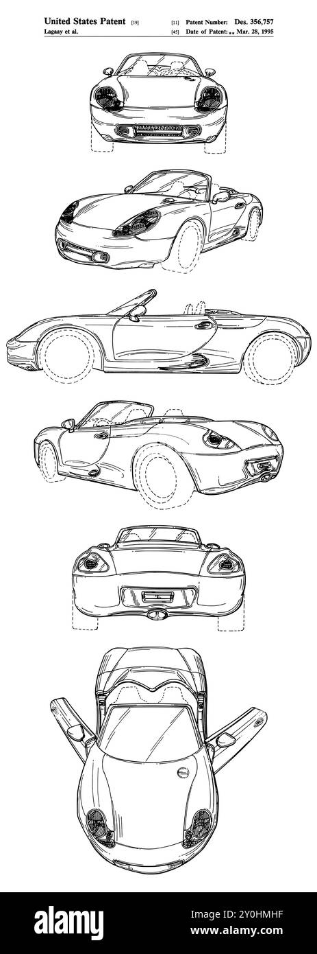 Porsche background Stock Vector Images - Alamy