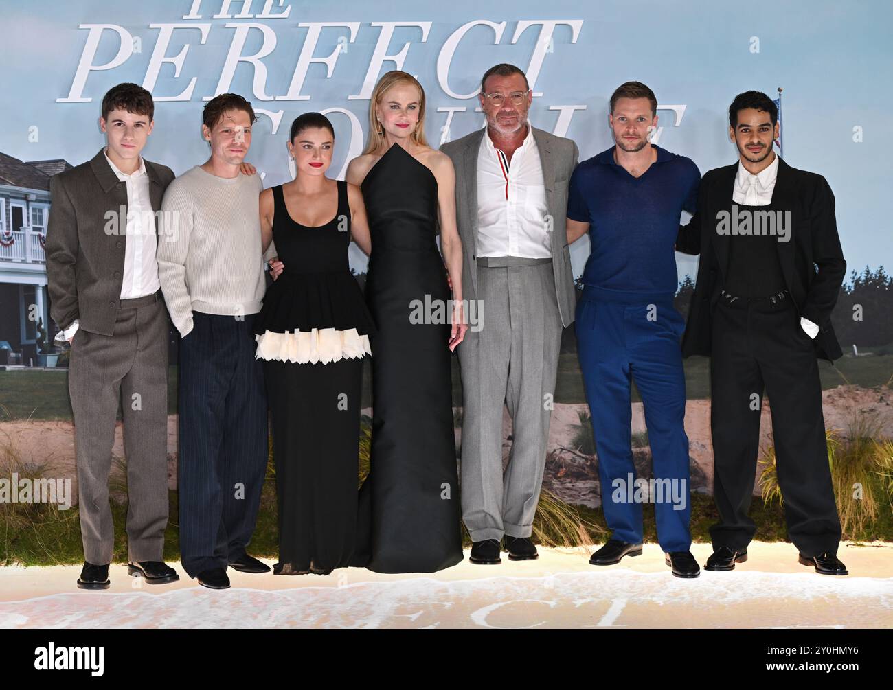 London, UK. September 2nd, 2024. Sam Nivola, Billy Howle, Eve Hewson ...