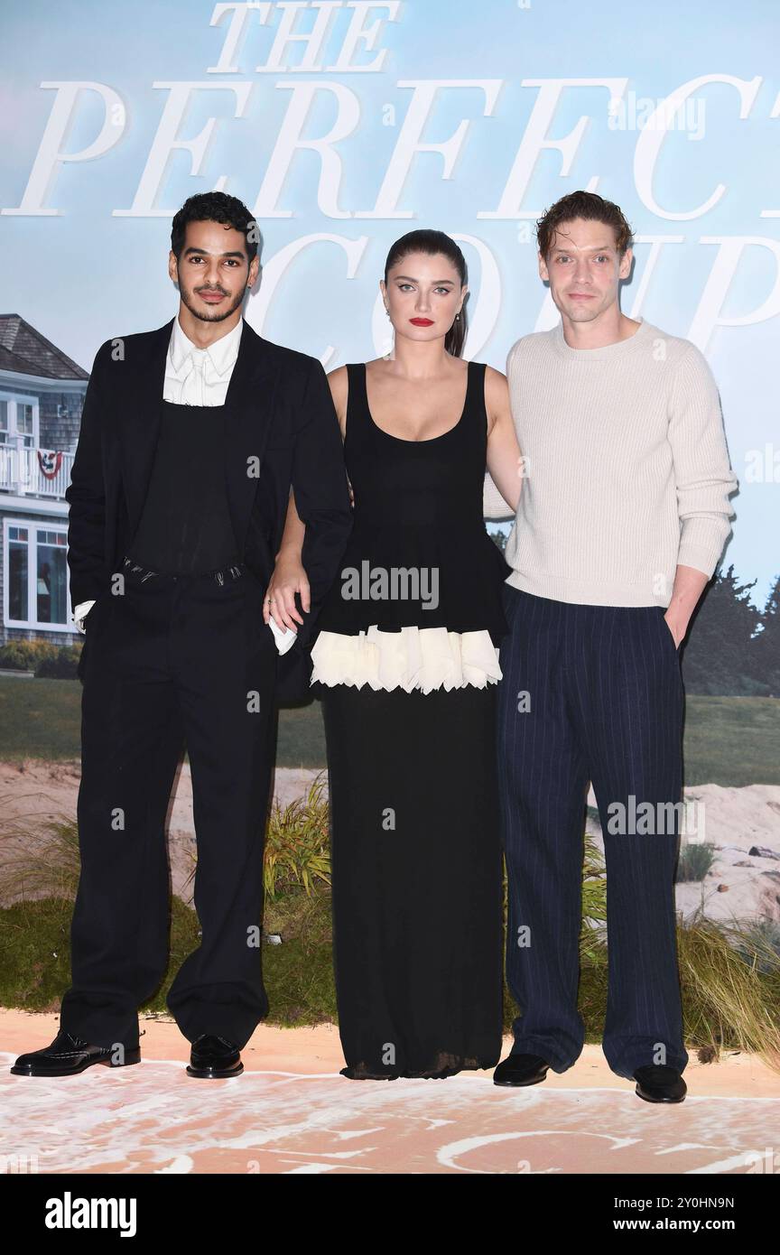 Ishaan Khatter, Eve Hewson und Billy Howle bei der Premiere der Netflix ...