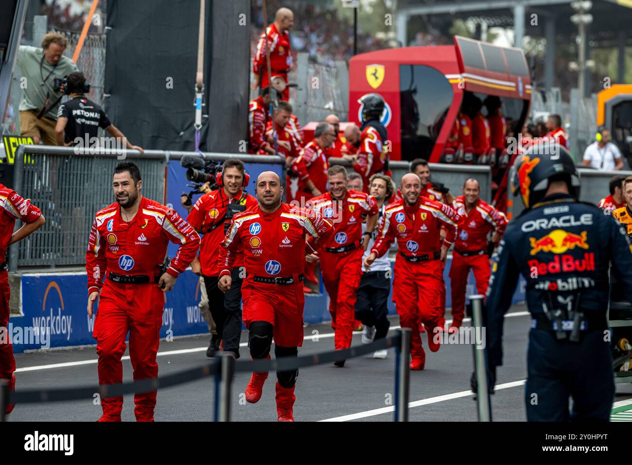 Monza, Italy, September 01, Italian Grand Prix, from Monza Circuit ...
