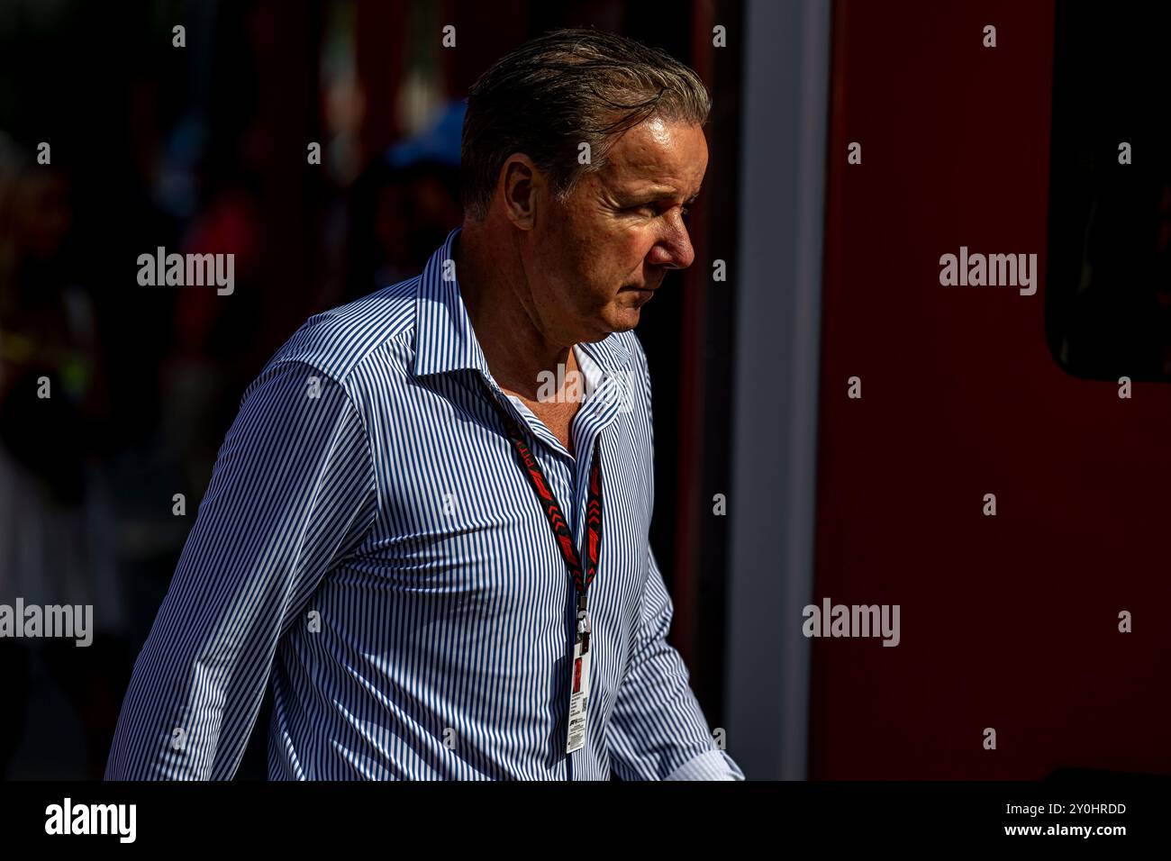 Monza, Italy, 02nd Sep 2024, Raymond Vermeulen, Max Verstappen's ...