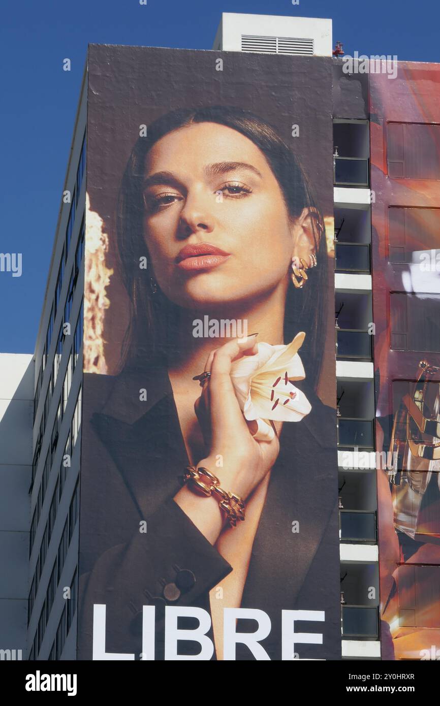 Los Angeles, California, USA 31st August 2024 Dua Lipa YSL Yves Saint ...