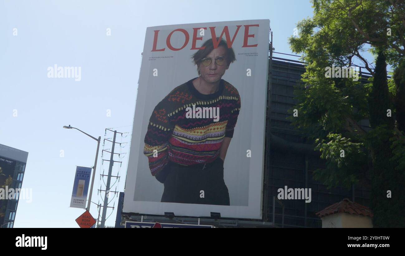 Los Angeles, California, USA 31st August 2024 Daniel Craig Loewe ...