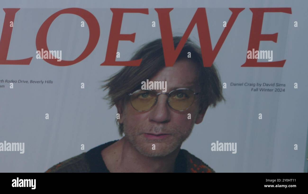 Los Angeles, California, USA 31st August 2024 Daniel Craig Loewe ...