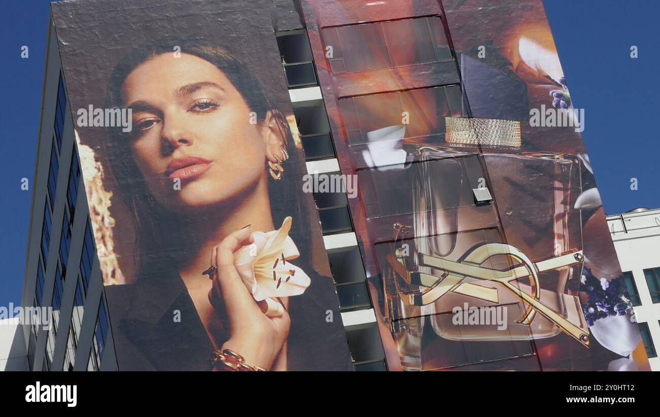 Los Angeles, California, USA 31st August 2024 Dua Lipa YSL Yves Saint ...