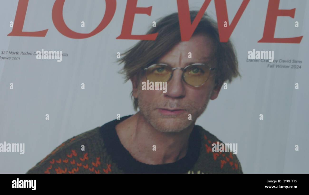 Los Angeles, California, USA 31st August 2024 Daniel Craig Loewe ...