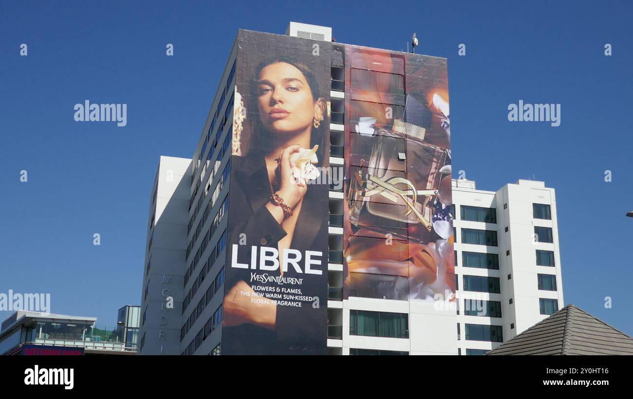 Los Angeles, California, USA 31st August 2024 Dua Lipa YSL Yves Saint ...