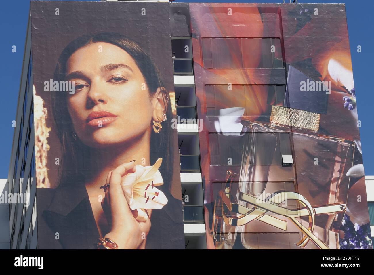 Los Angeles, California, USA 31st August 2024 Dua Lipa YSL Yves Saint ...