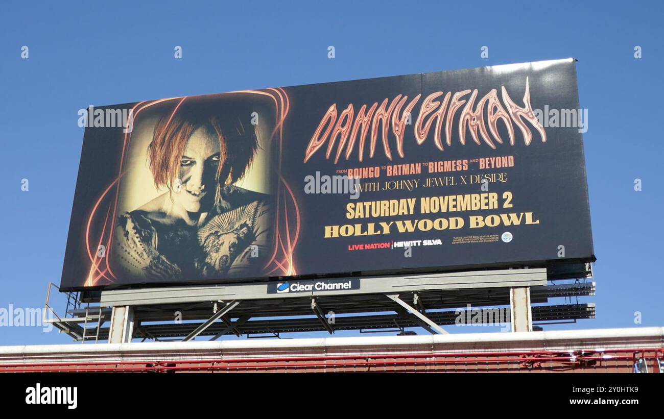 Los Angeles, California, USA 31st August 2024 Danny Elfman Hollywood ...