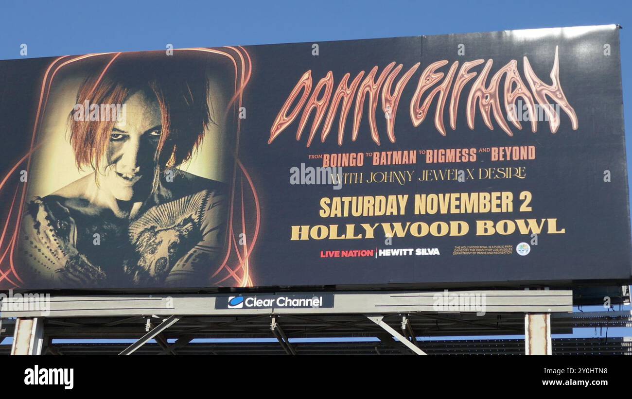 Los Angeles, California, USA 31st August 2024 Danny Elfman Hollywood ...