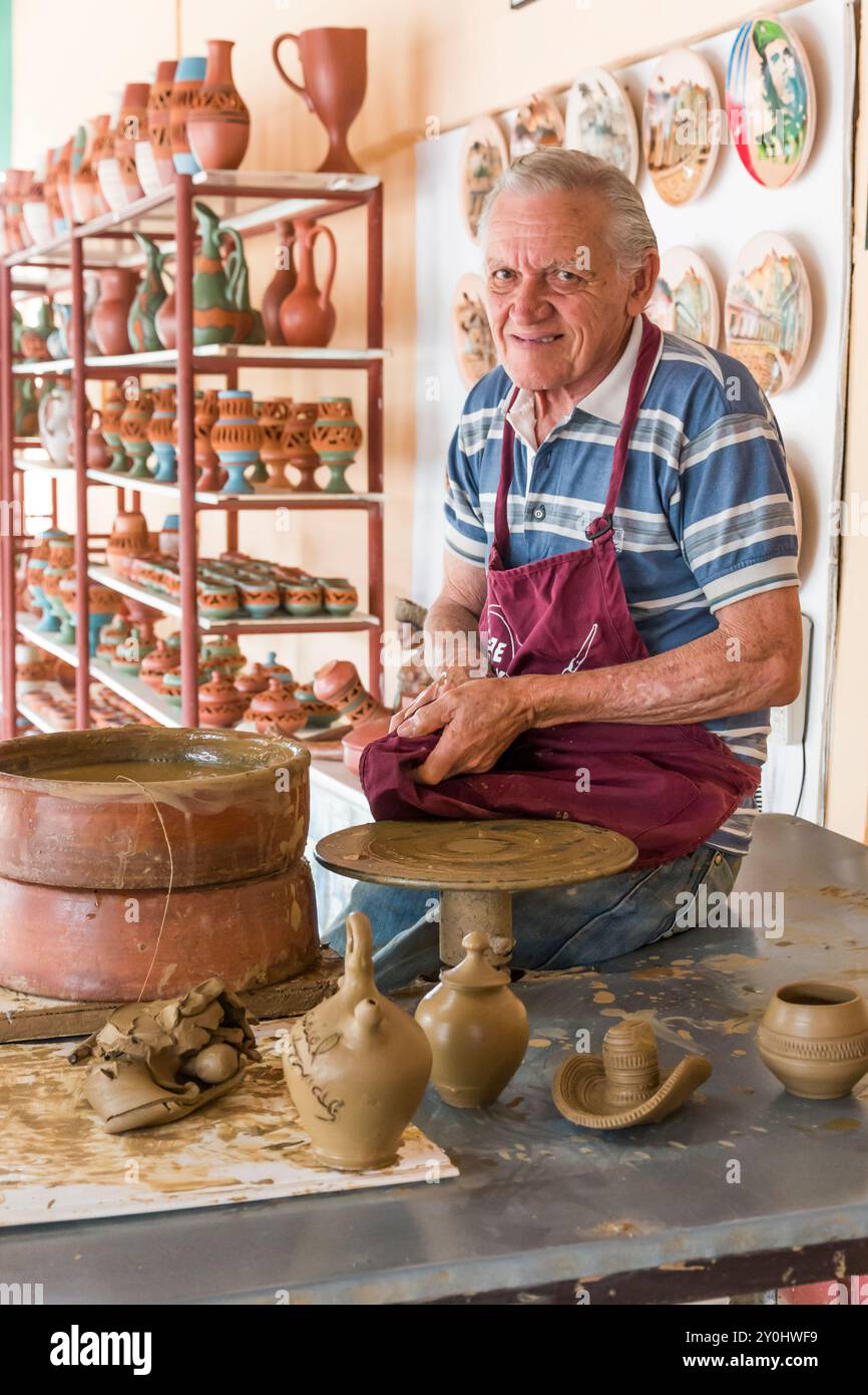 Cuba, province Sancti Spiritus,Trinidad. La Casa della Alfarero Family ...