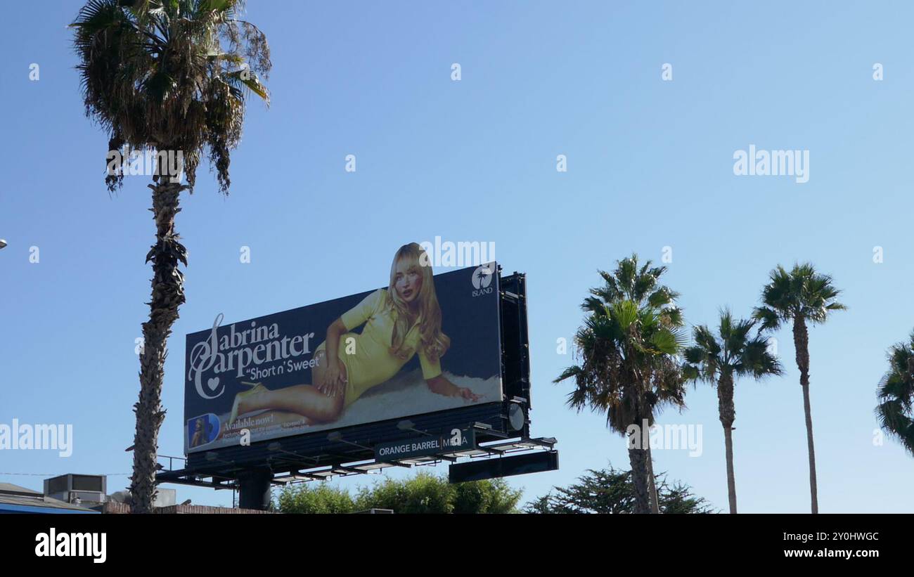 Los Angeles, California, USA 31st August 2024 Sabrina Carpenter Short N ...