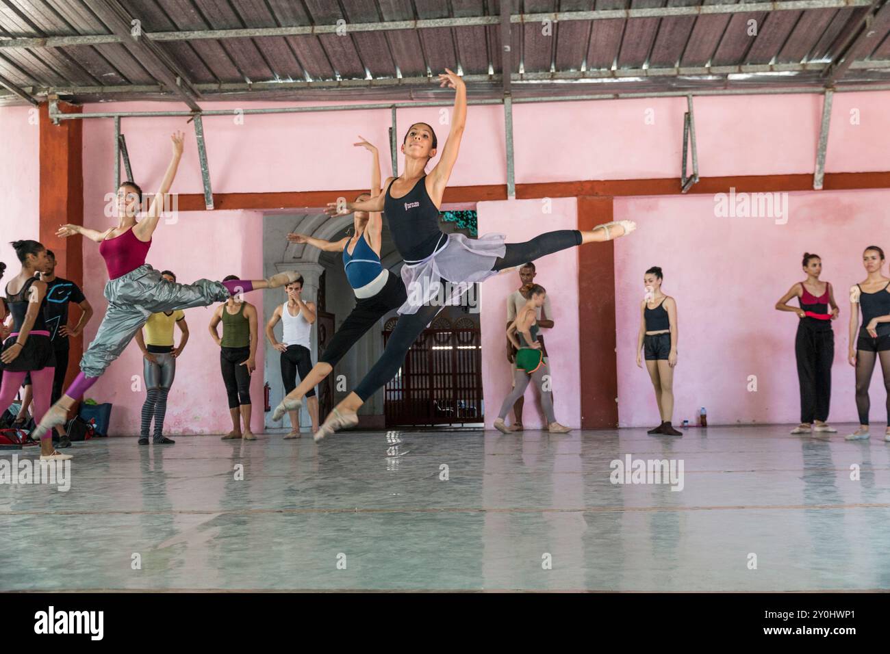 Cuba,Havana. Laura Alonso's Pro Danza Ballet School. Dancers. 2016-03 ...