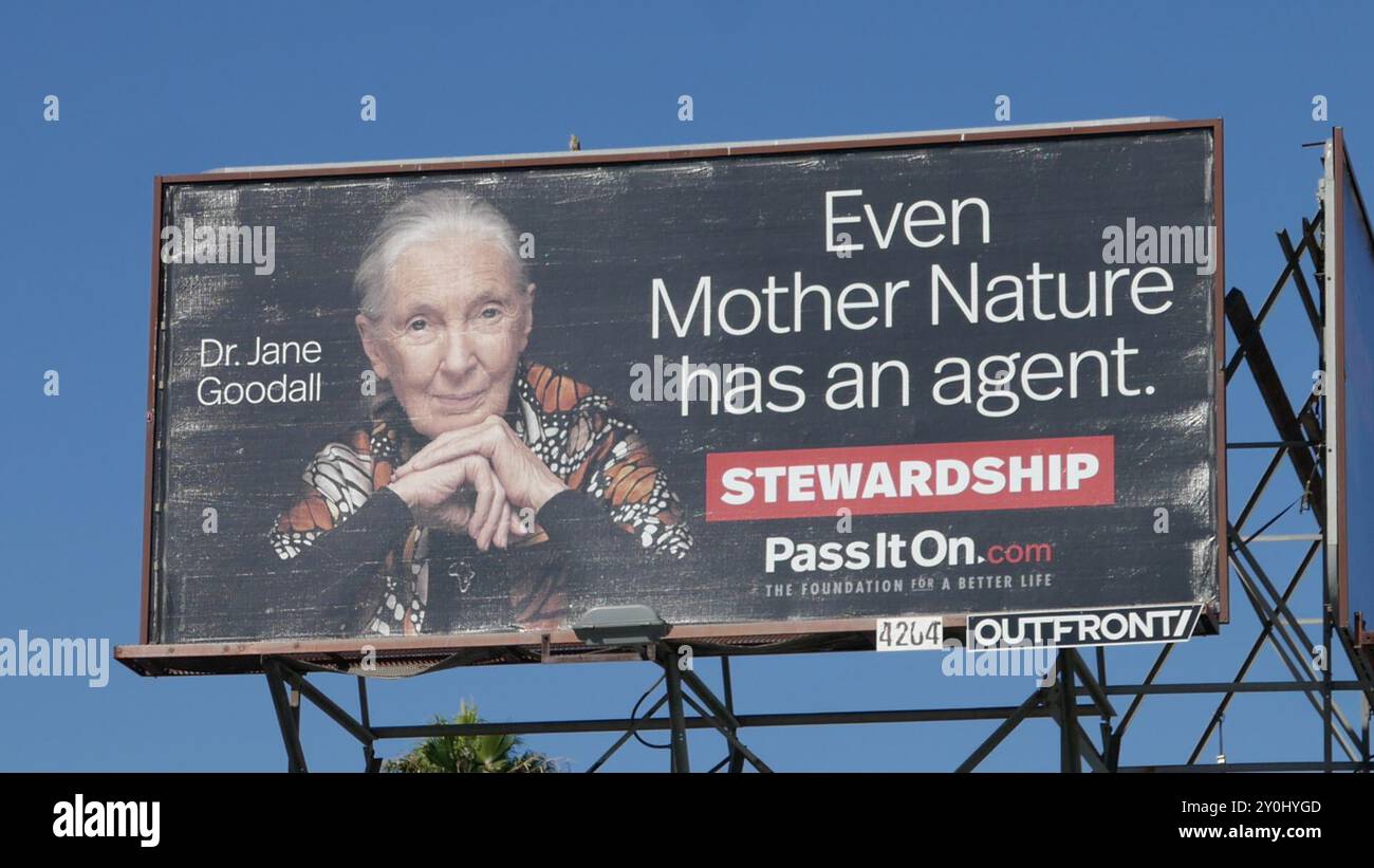Los Angeles, California, USA 31st August 2024 Dr. Jane Goodall Even ...
