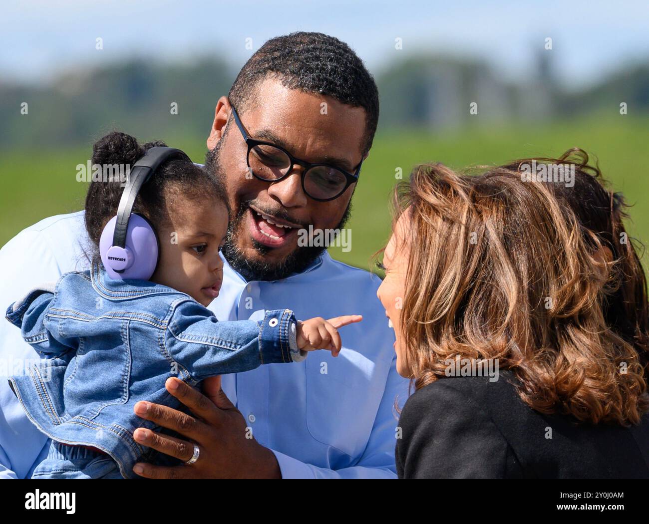 Pittsburgh, United States. 02nd Sep, 2024. Vice President and ...