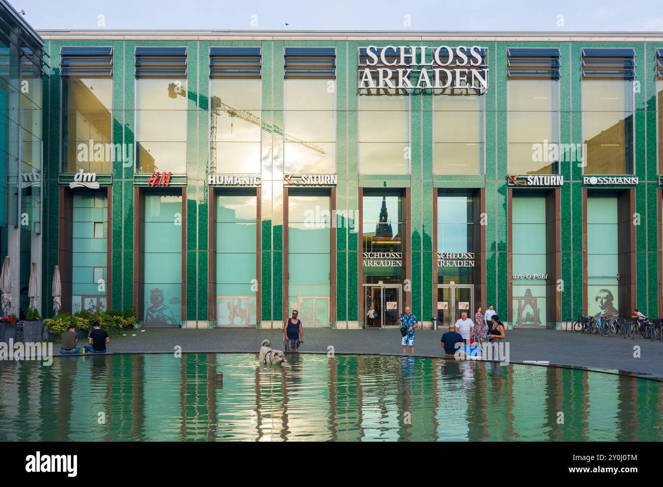 Braunschweig, Brunswick: Schloss-Arkaden shopping centre in ...