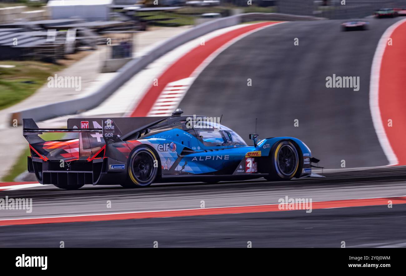 Austin, Texas - September 1st, 2024: Alpine Endurance Team Hypercar #35 ...