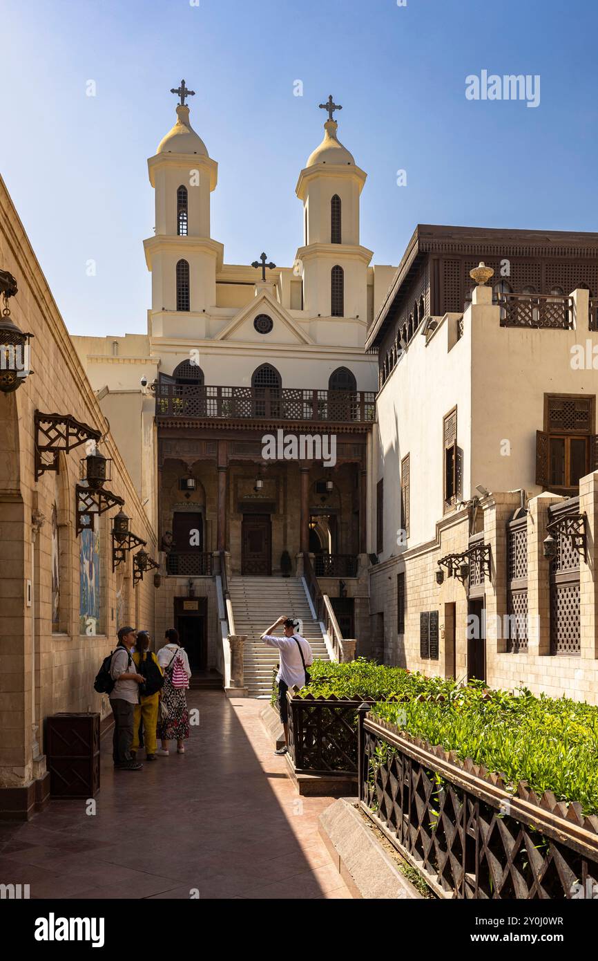 Hanging church, Coptic orthodox church of Saint virgin Mary, coptic ...