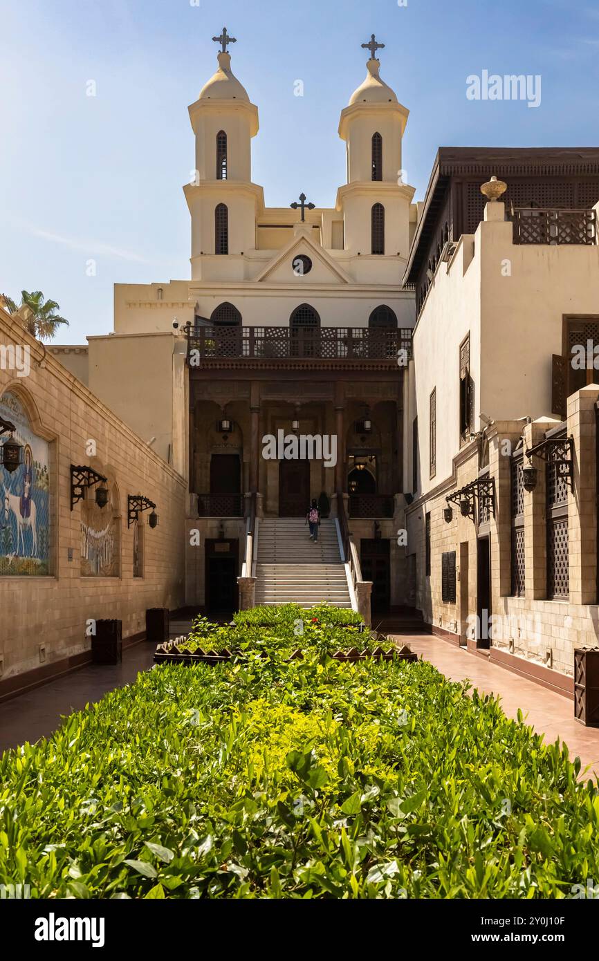 Hanging church, Coptic orthodox church of Saint virgin Mary, coptic ...