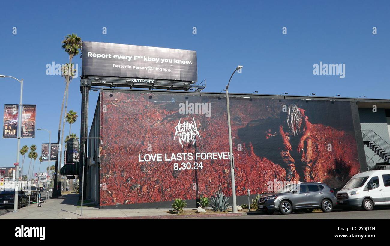 Los Angeles, California, USA 31st August 2024 Destroy Lonely Love Lasts ...