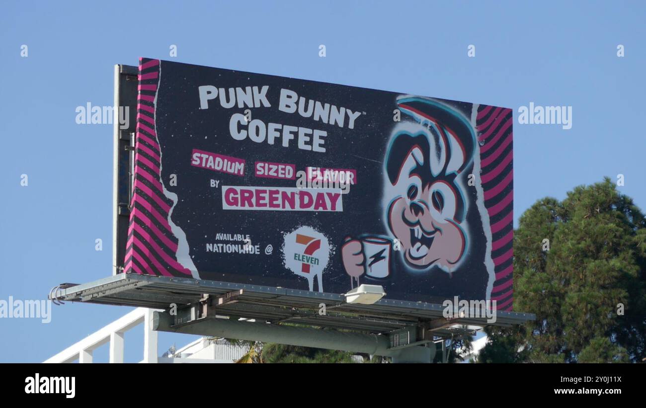 Los Angeles, California, USA 31st August 2024 Green Day Punk Bunny ...