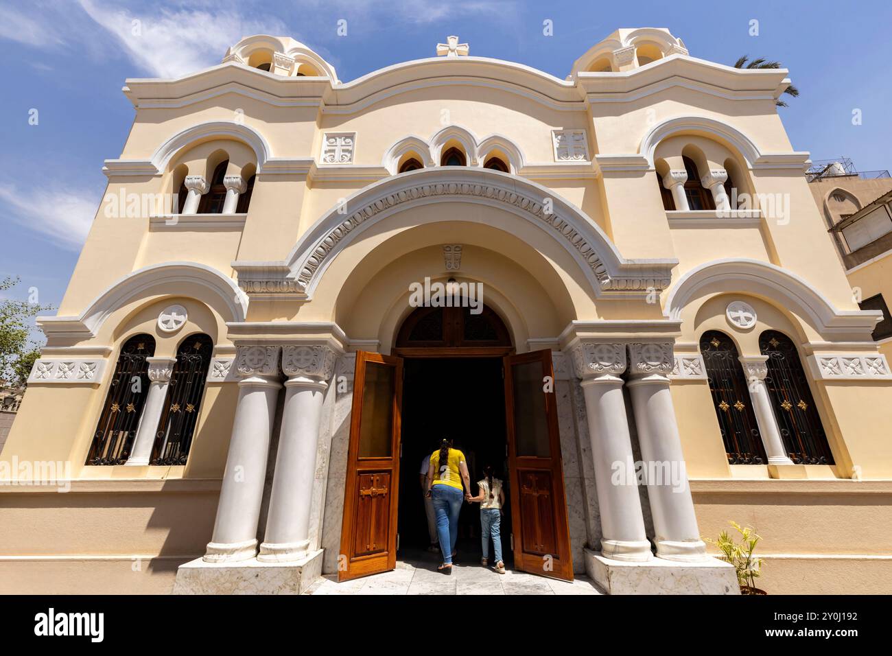 Church of Virgin Mary at Zeitoun, Marian apparition church, Our Lady of ...