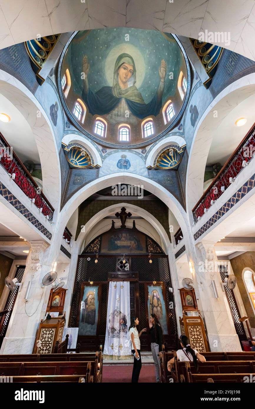 Church of Virgin Mary at Zeitoun, Marian apparition church, Our Lady of ...
