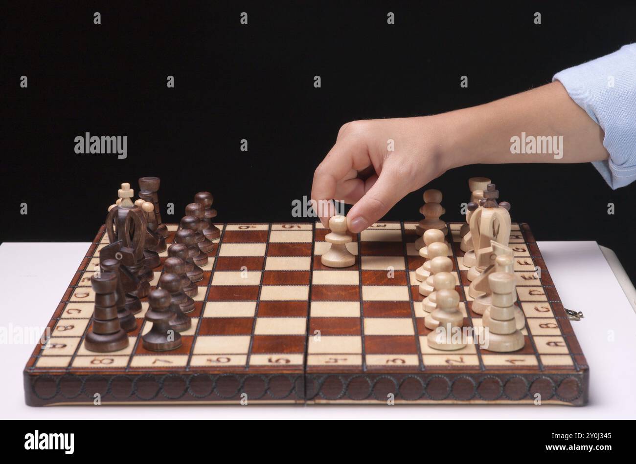 The checker players hi-res stock photography and images - Alamy