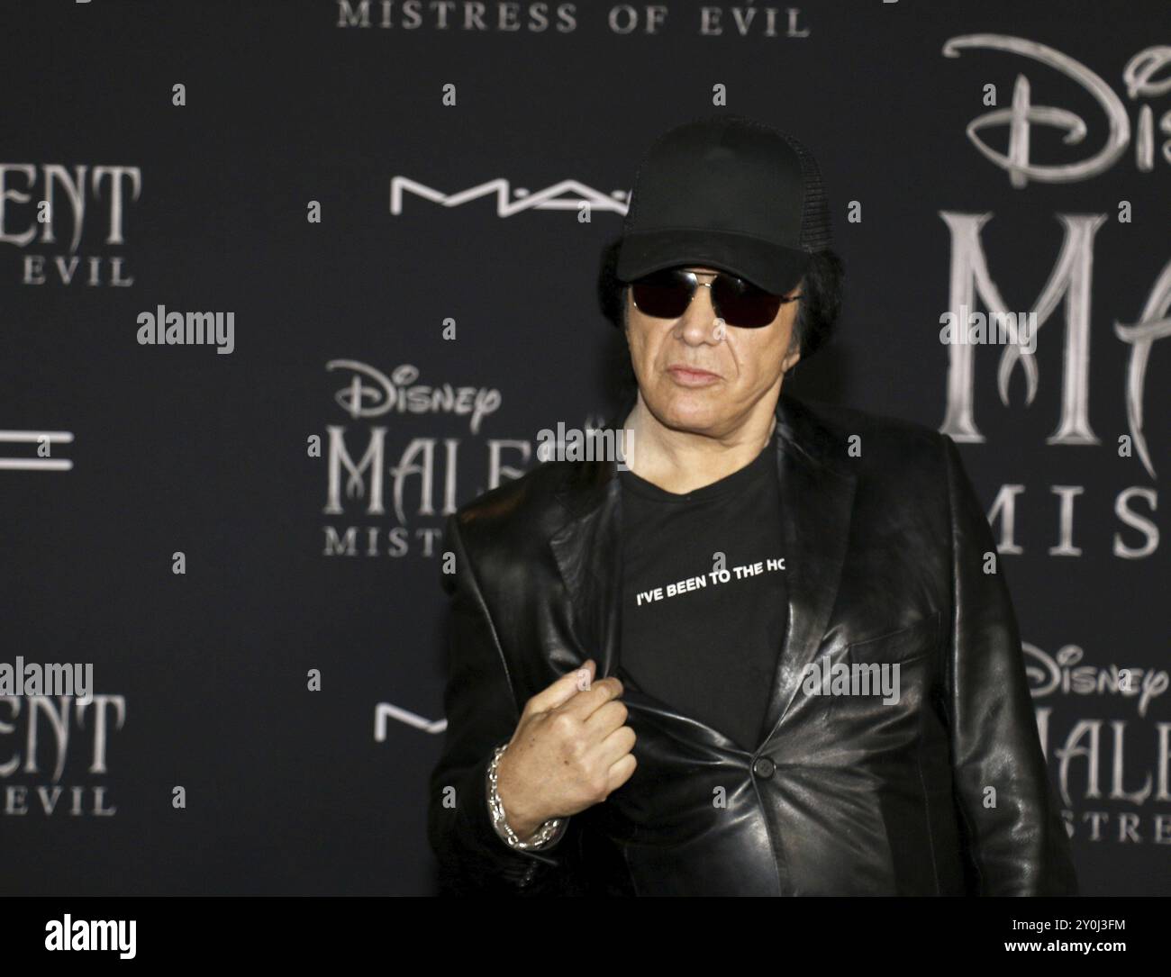 Gene Simmons at the World premiere of Disney's 'Maleficent: Mistress Of ...