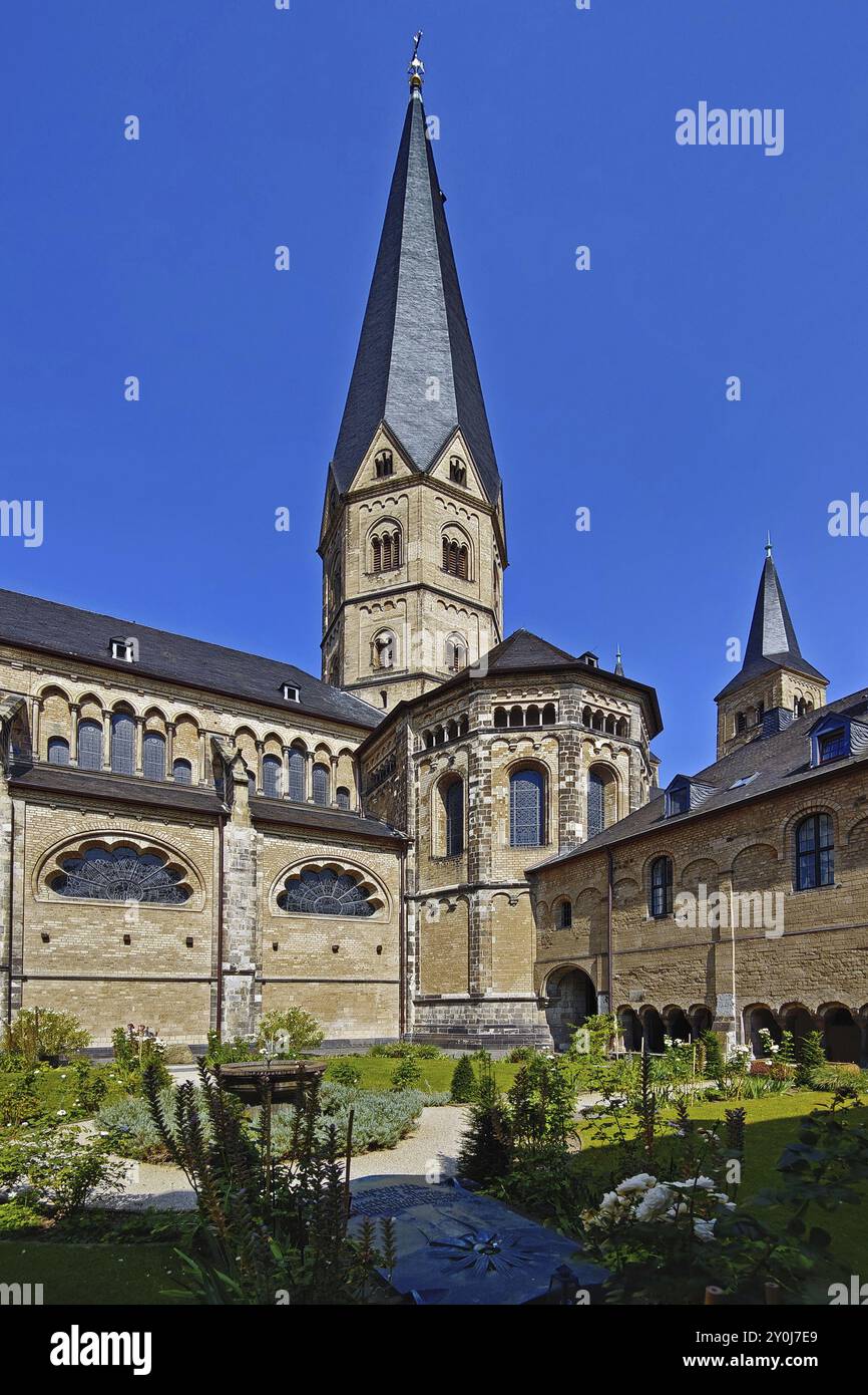 Bonn Minster, also known as the Minster Basilica, the main Catholic church and a landmark of ...